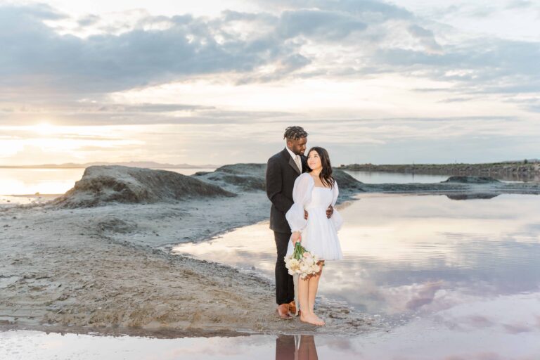 Stansbury Island's Pink Lake: A Dreamy Spot for Your Adventure Session ...